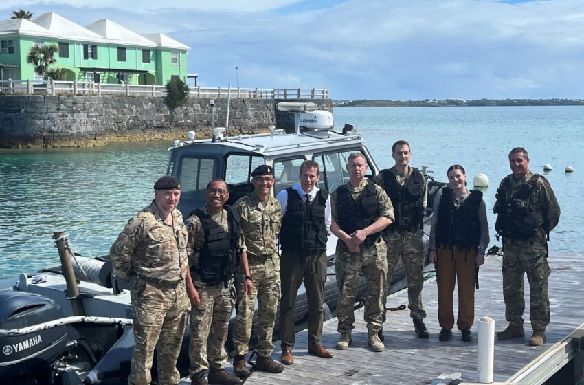 Building Bridges: UK Defence Attaché Visits Bermuda to Boost Regiment ...